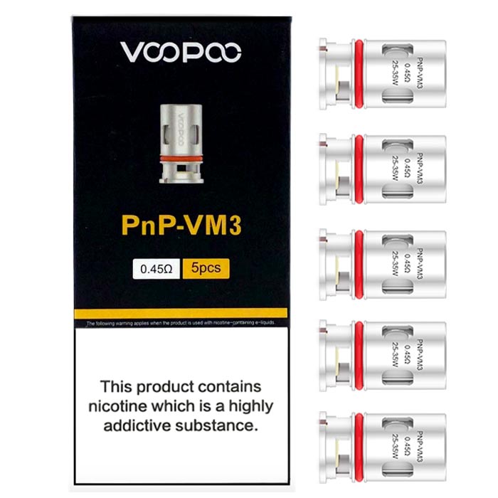 Купить Испаритель Voopoo PnP Coil - 0.45 Ohm VM3 недорого с доставкой по Киеву Украине | Вейп ...